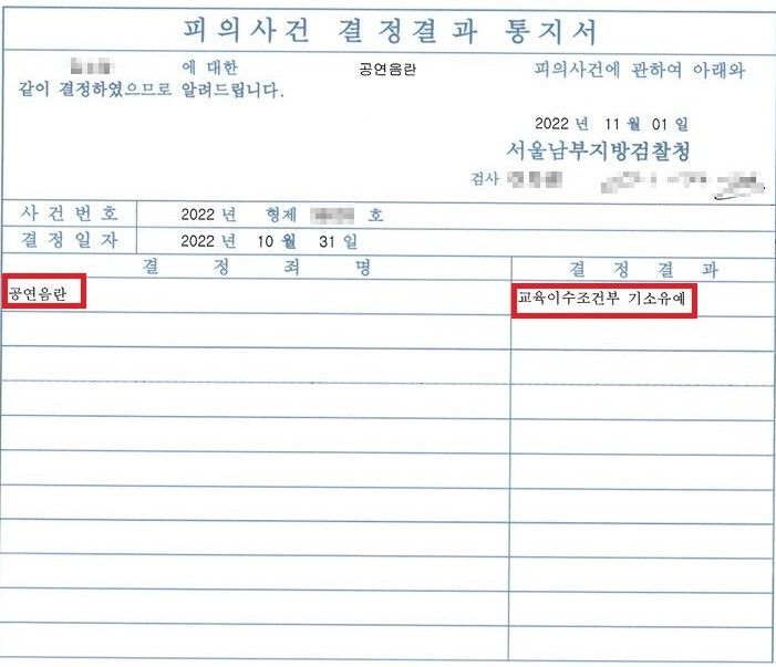 공연음란 기소유예 성공사례 로톡